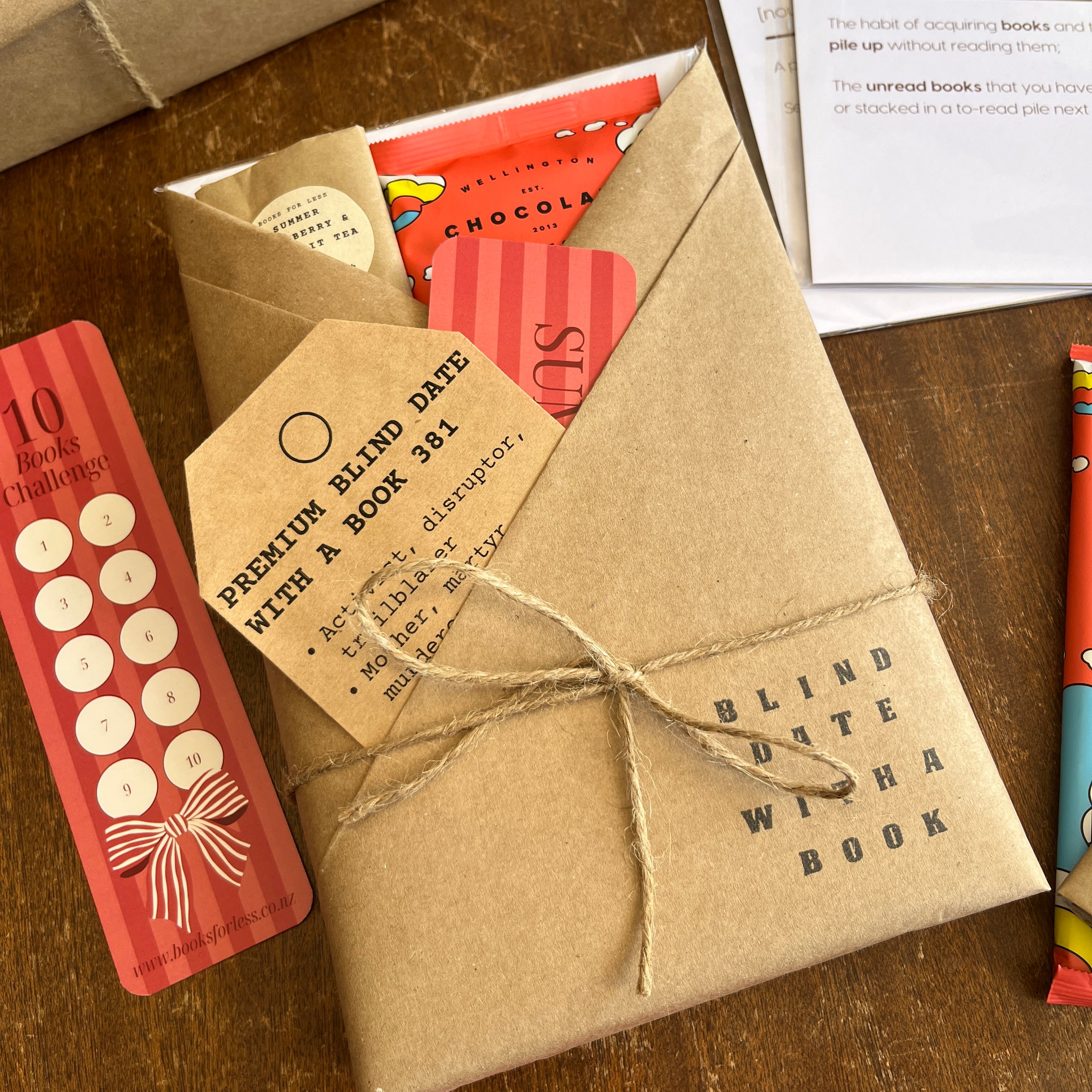 Premium Blind Date with a Book #381 – Books For Less